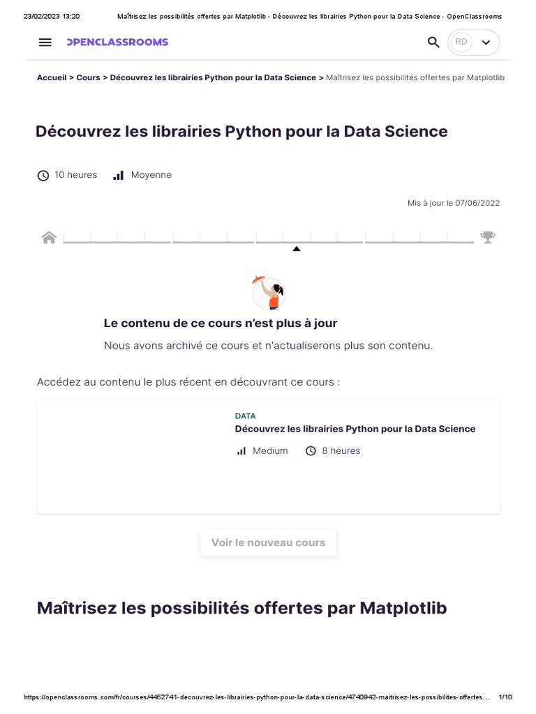 Maîtrisez les possibilités offertes par Matplotlib - Découvrez les ...