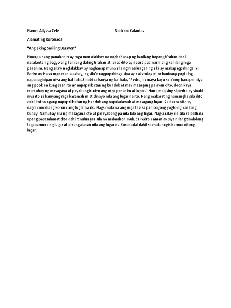 Alamat | PDF