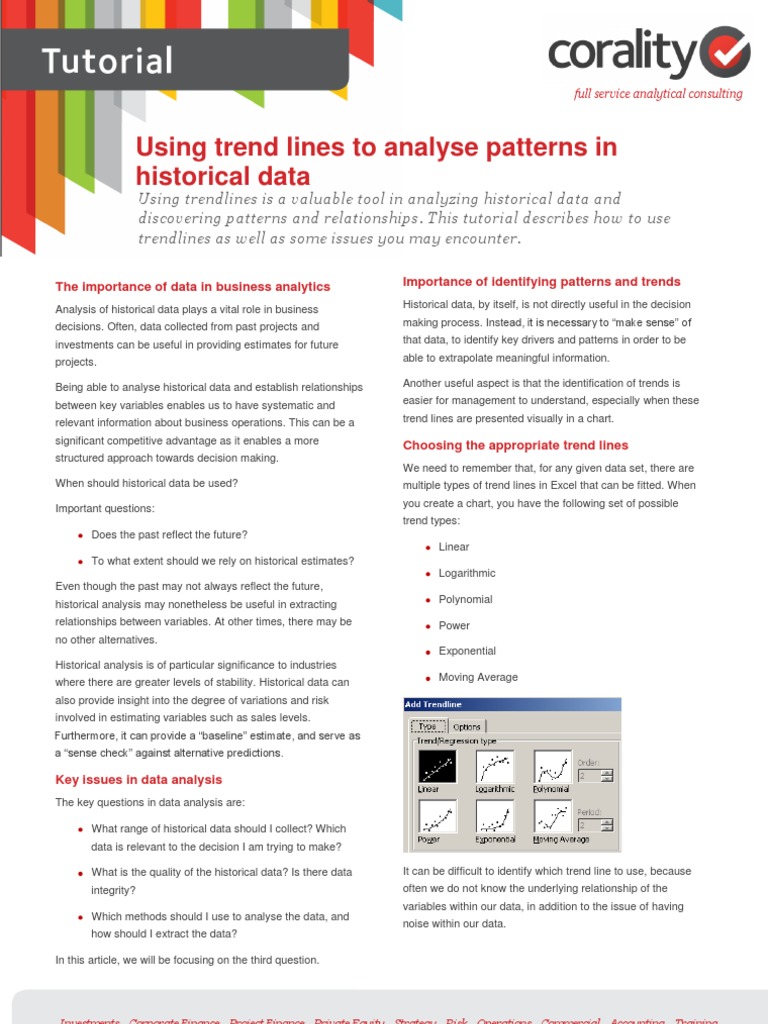 Trend Lines | PDF | Linear Trend Estimation | Prediction
