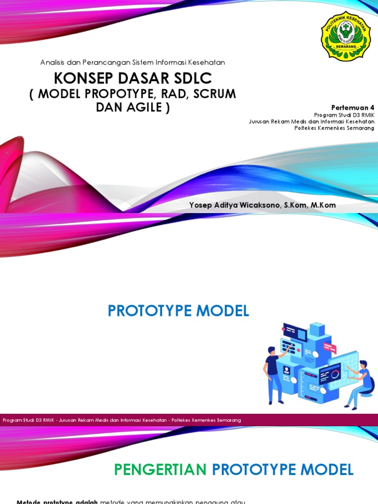 Pertemuan 4 - Konsep Dasar SDLC ( Model Propotype, RAD, Scrum Dan Agile ...