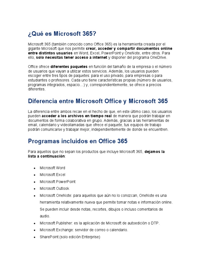 Office 365 | PDF | Microsoft Office | Microsoft