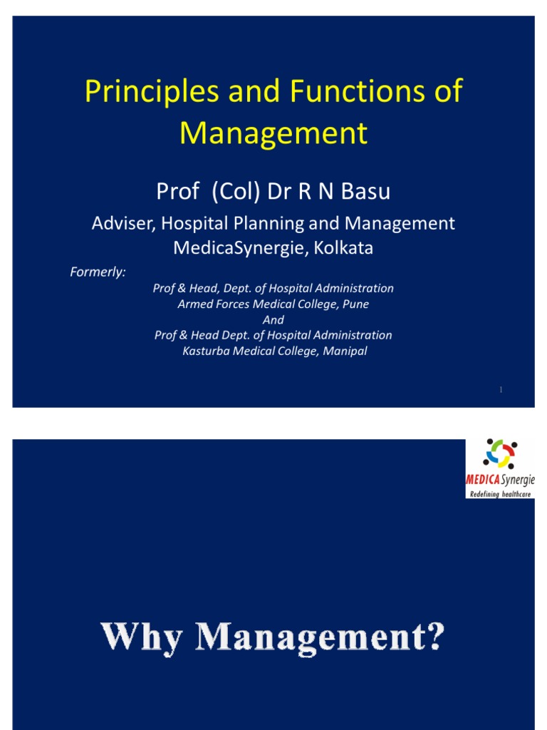 Principles and Functions of Management | PDF | Motivation | Motivational