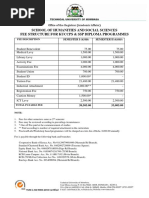Fees Structure For All Kuccps Degree Programmes: Office of The ...