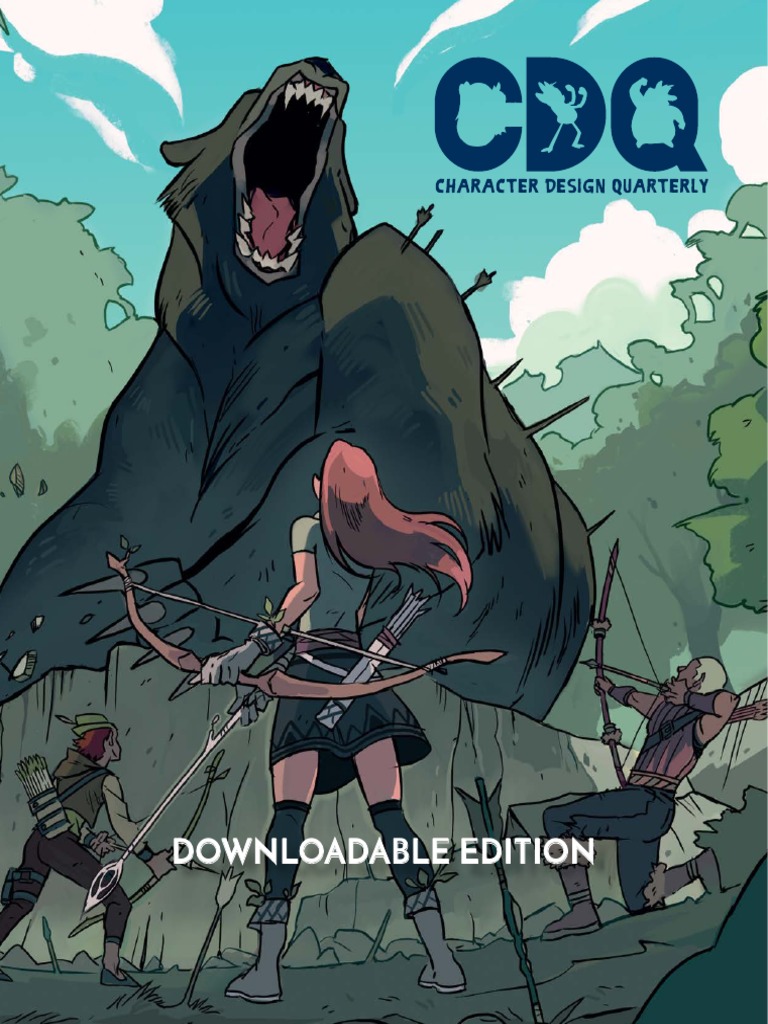 CDQ Character Design Quarterly | PDF | Drawing | Experience
