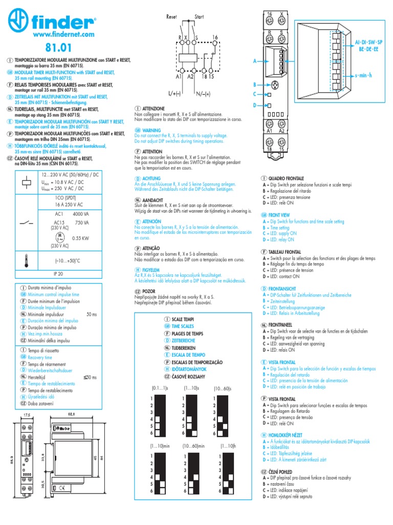 8101 Finder | Download Free PDF | Électrotechnique | Électricité