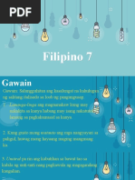 Grade 7 Filipino-Quarter 2-Week 1-2 | PDF