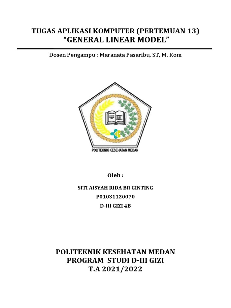 Analisis Perbedaan Nilai OSN Berdasarkan Sekolah dan Jenis Kelamin Menggunakan Model Linier Umum ...