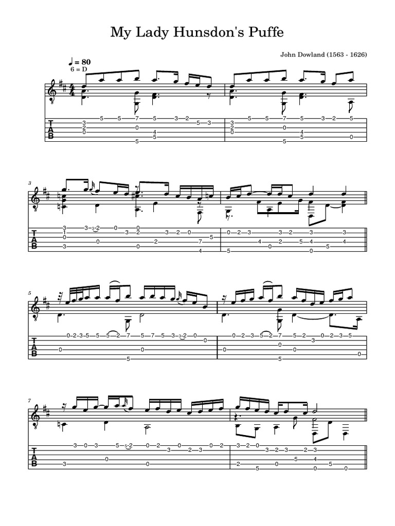 My Lady Hunsdon's Puffe Analysis | PDF