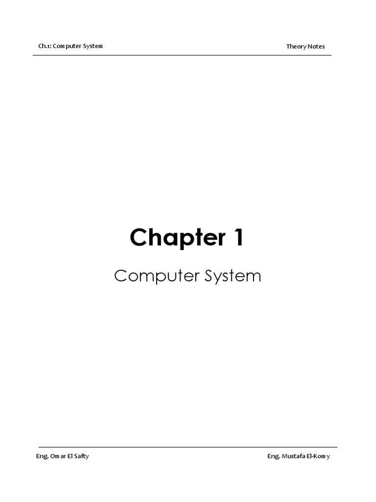 Chapter 1 | PDF | Computer Data Storage | Graphical User Interfaces