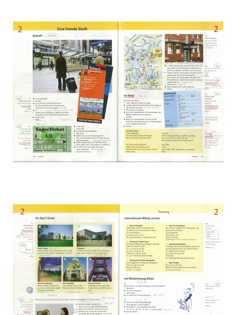 Lektion 2 - Lehrbuch Optimal A1 | PDF