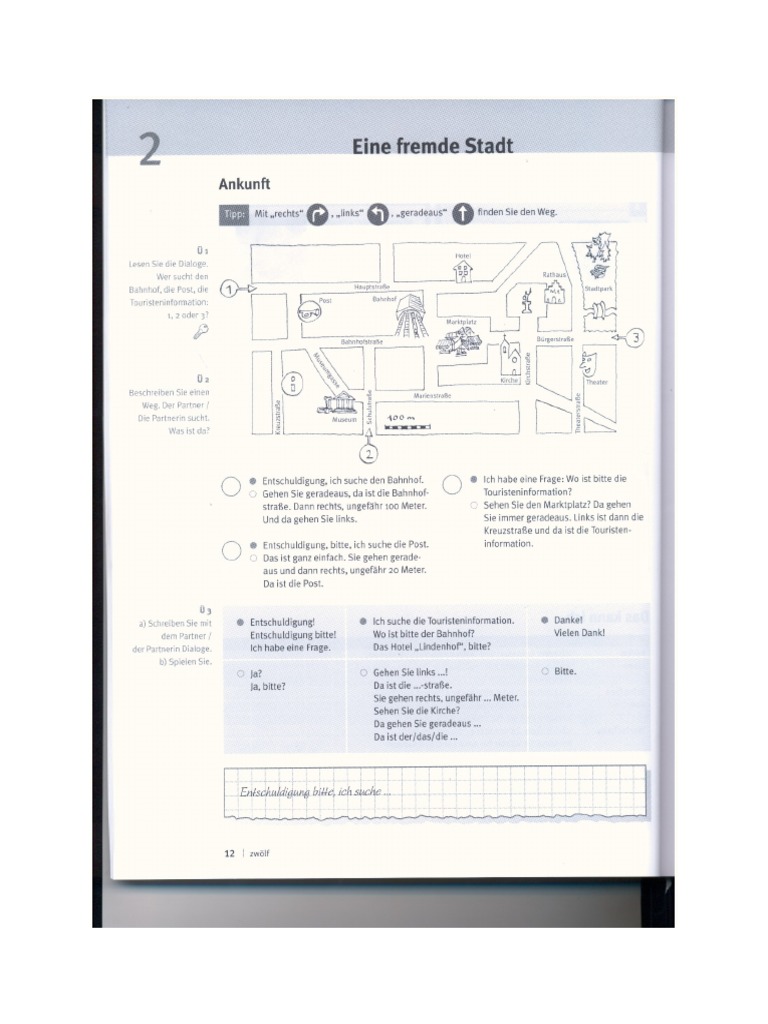 Lektion 2 - Arbeitsbuch Optimal A1 | PDF