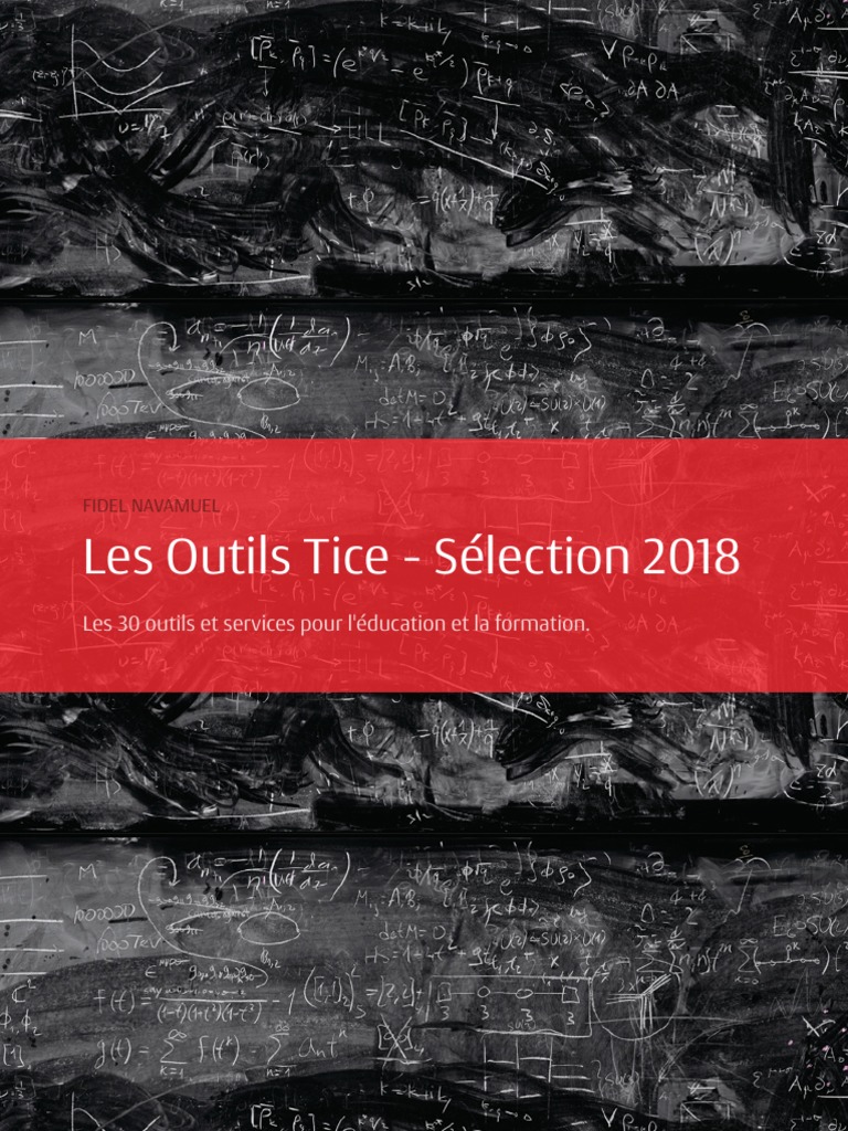 Outils Tice 2018 : Sélection Essentielle | PDF | Fichier informatique | Internet