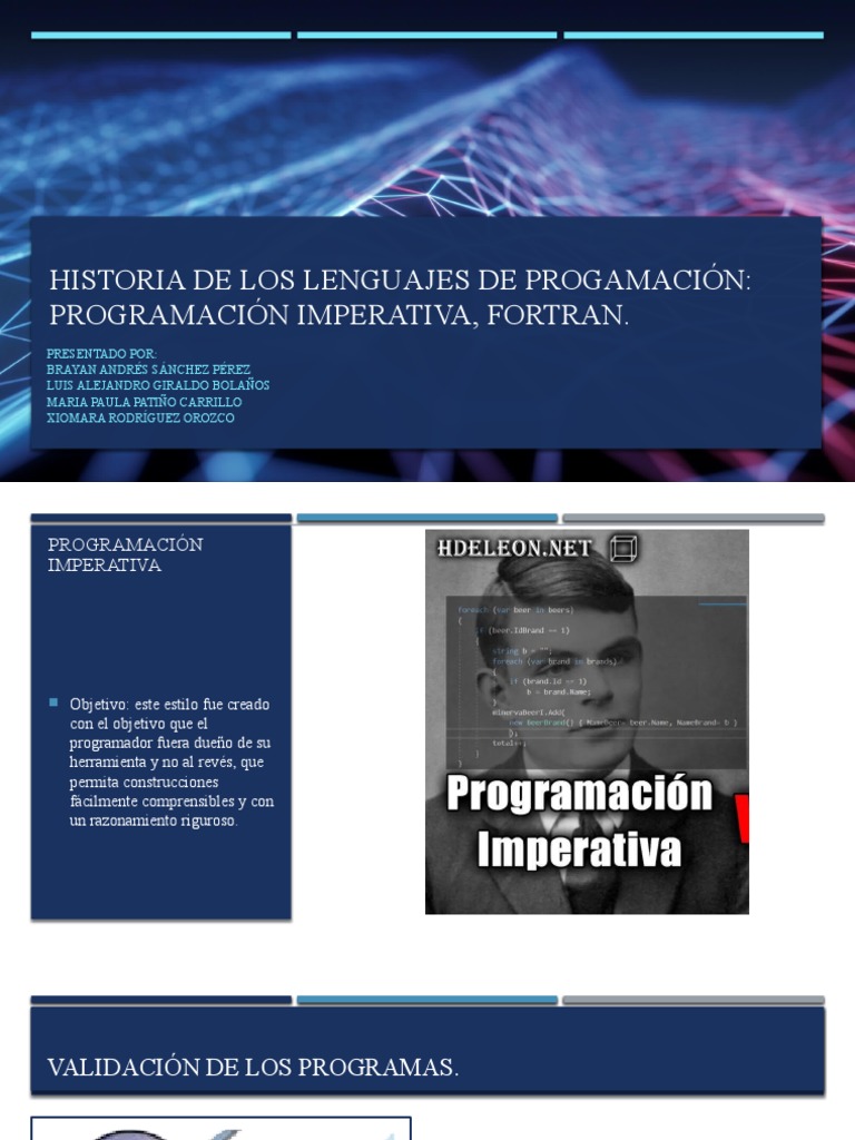 Historia de Los Lenguajes de Progamación | PDF | Lenguaje de ... Historia de Los Lenguajes de Progamación | PDF | Lenguaje de ...
