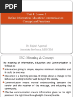 IEC Materials for HIV Education Campaigns | PDF | Communication | Mass ...