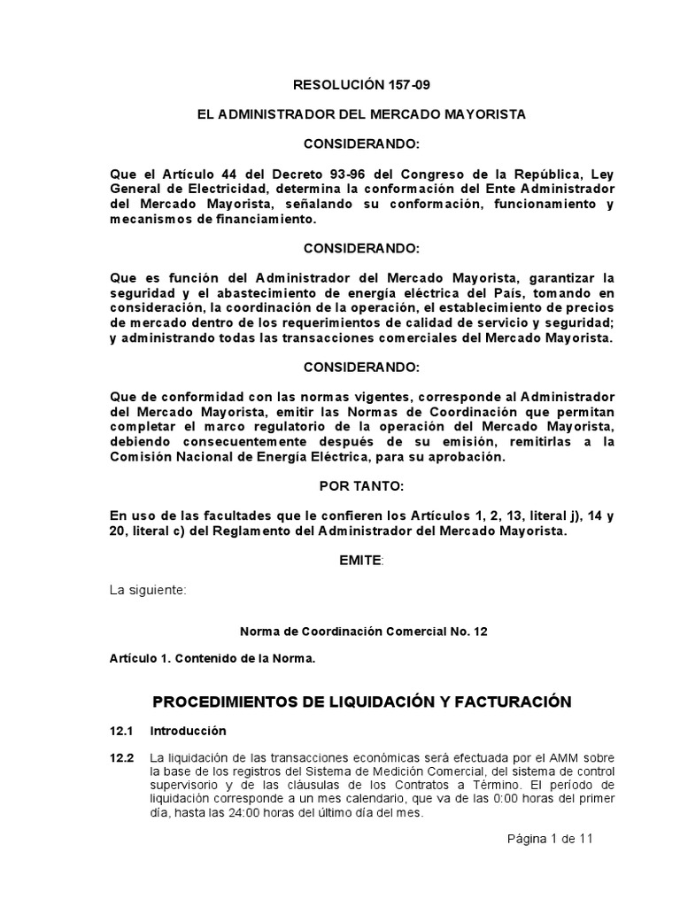 NCC 12 -Procedimiento de Liquidación- | PDF | Pagos | Bancos