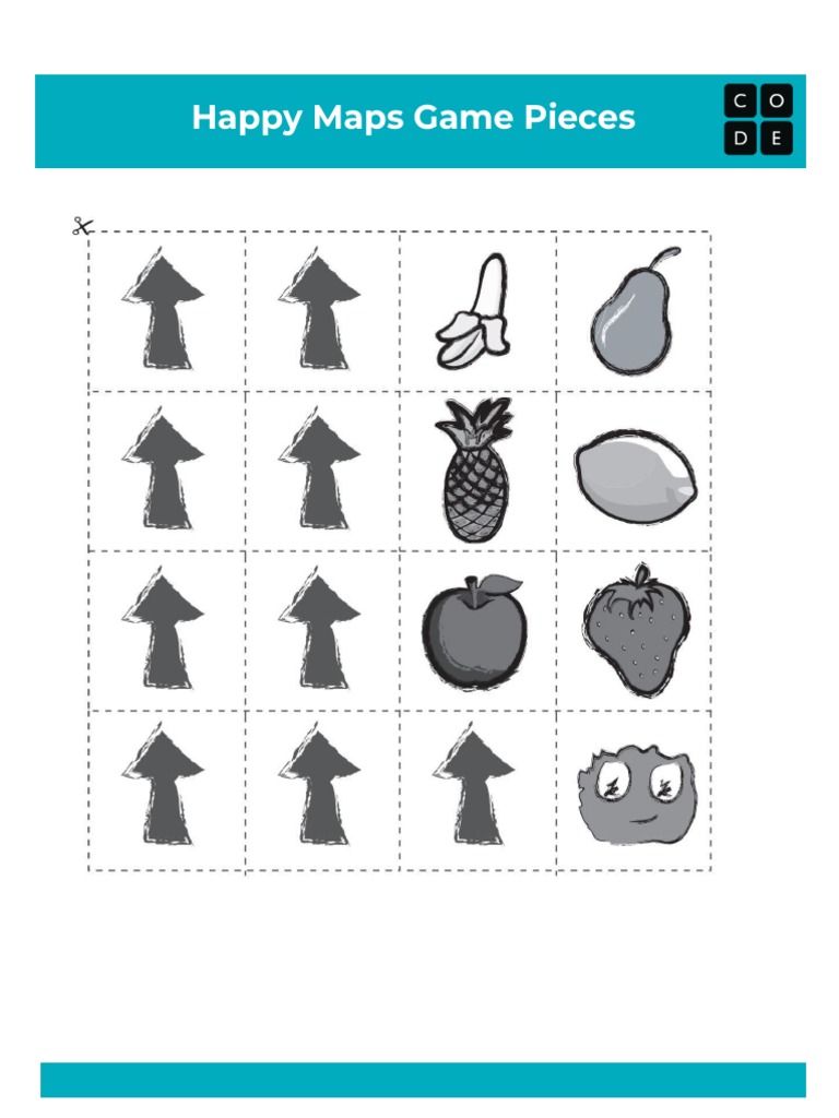 Happy Maps Game Pieces | PDF