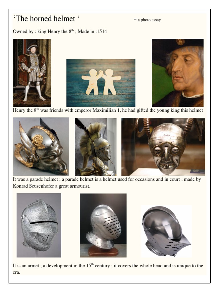 Henry VIII's Unique Horned Helmet | PDF