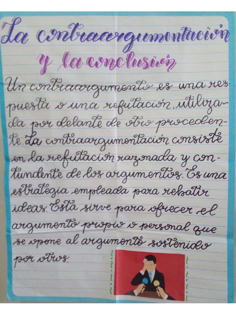 Contraargumentación y Conclusión | PDF