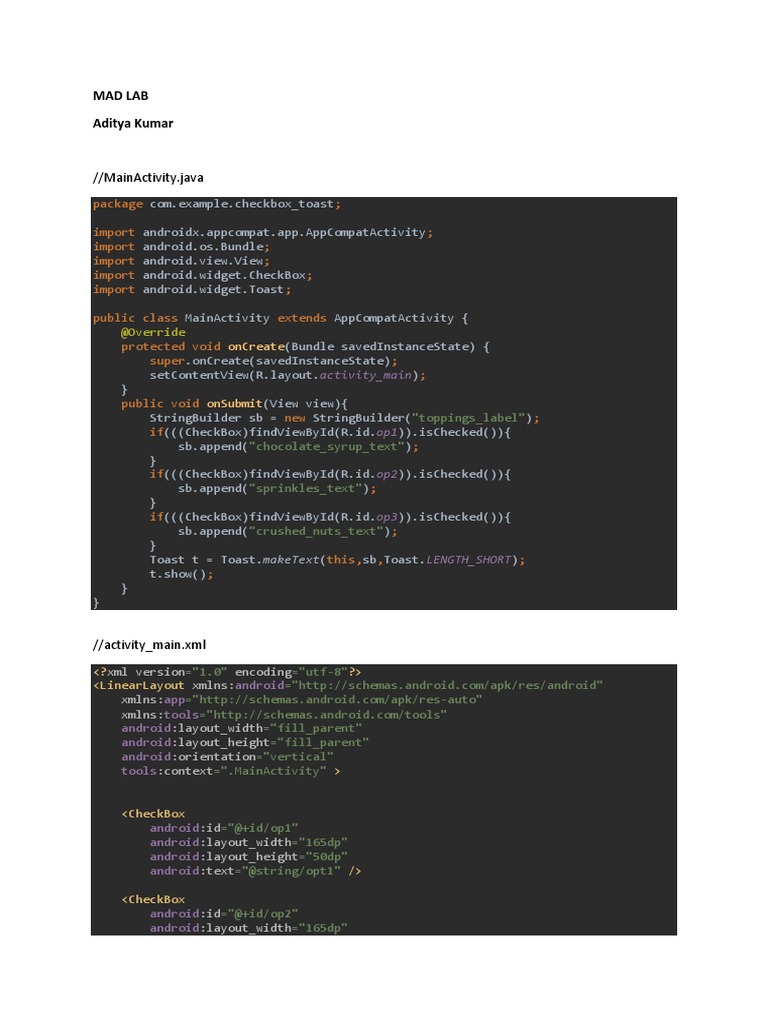 MAD LAB - Checkboxes | PDF | Embedded Linux Distributions | Arm ... MAD LAB - Checkboxes | PDF | Embedded Linux Distributions | Arm ...