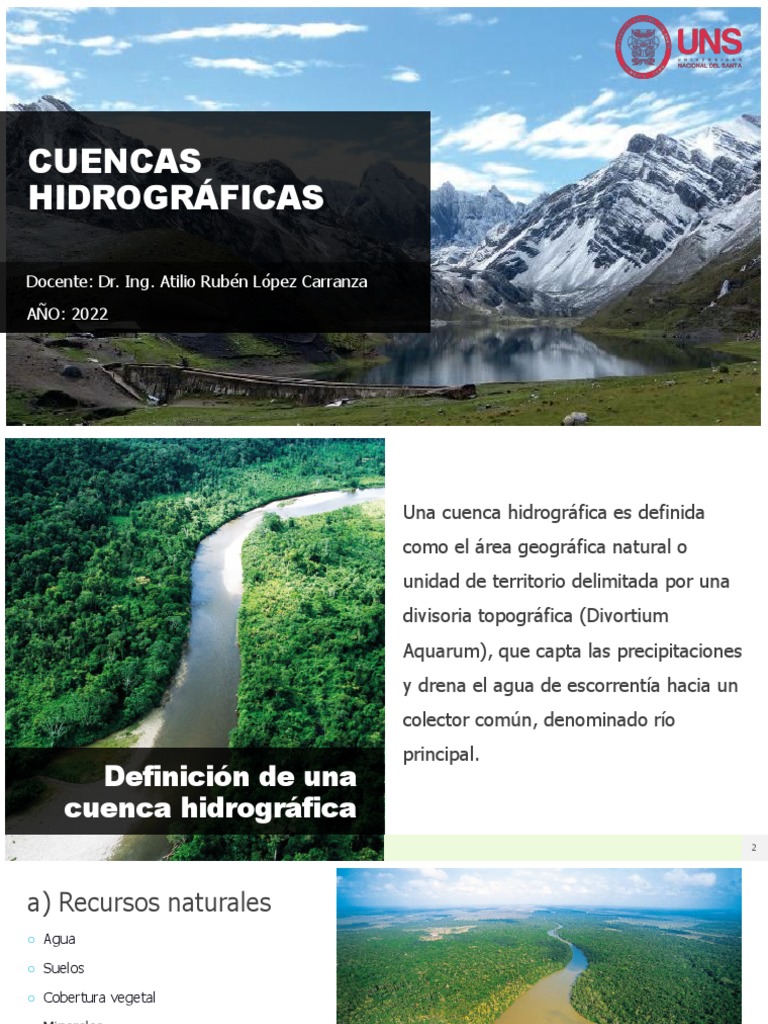 Cuencas Hidrográficas Del Perú | PDF | Cuenca de drenaje | Agricultura