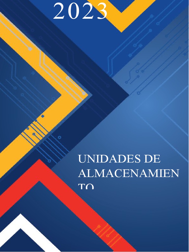 Unidades de Almacenamiento | PDF | Disco duro | Disco flexible
