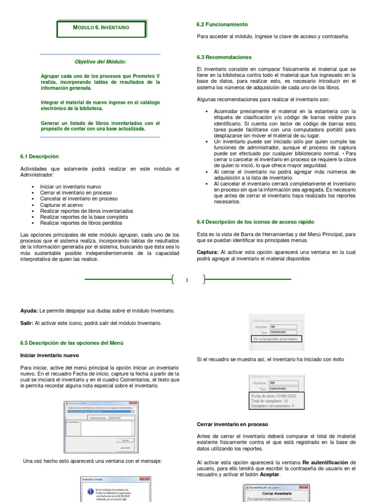 Manual Prometeo Lectura 8 | PDF | Ventana (informática) | Contraseña