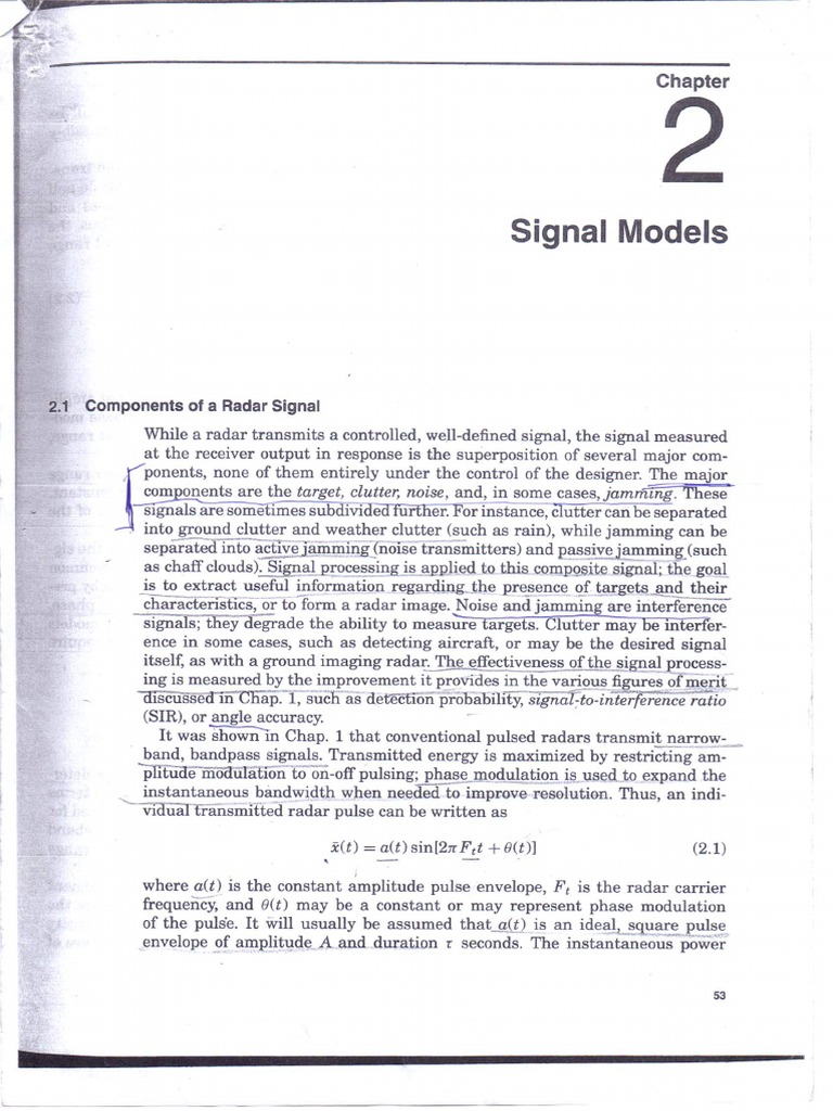Signal Models | PDF