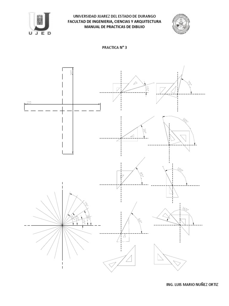 Manual Practicas Dibujo | PDF
