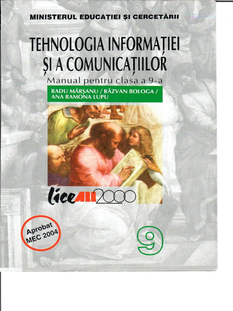 TIC - Clasa A IX-A - Radu Marsanu | PDF