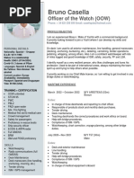 Sample Seafarer Resume | PDF | Sailor | Port