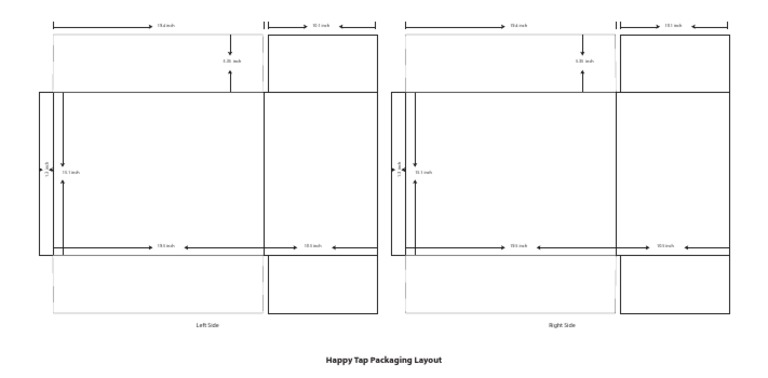 Happy Tap Packaging Layout | PDF