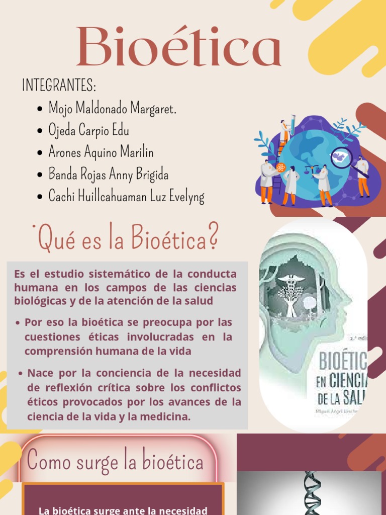 BIOETICA | PDF | Bioética | Instituciones sociales