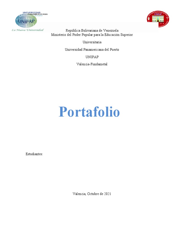 Portafolio | PDF