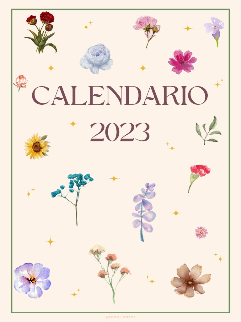 Calendario 3 Aesthetic | PDF | Calendario