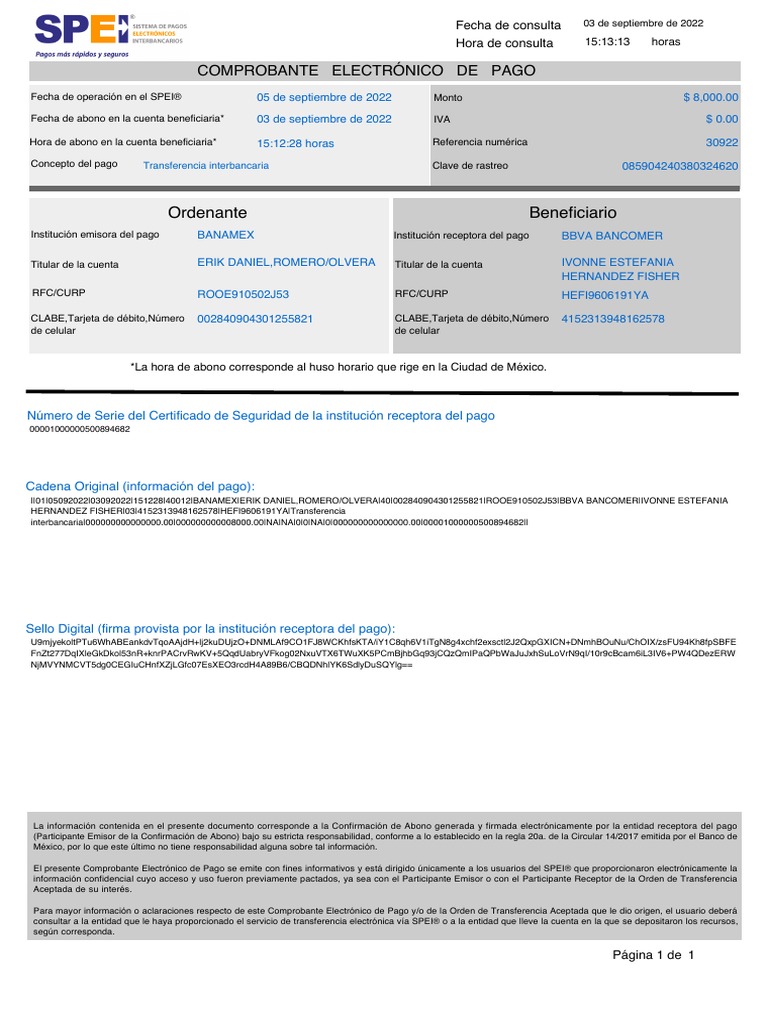 Mxcepdescarga Doformato PDF | PDF | Industrias de servicio | Bancario