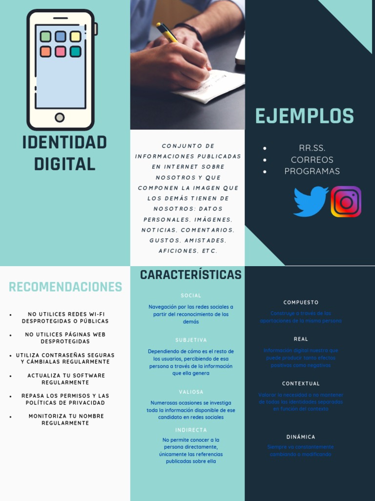 Tríptico Informativo | PDF | Servicio de redes sociales | Red mundial