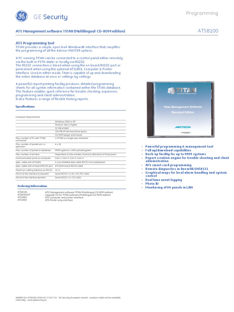 ATS8100 | PDF | Component Object Model | Cd Rom
