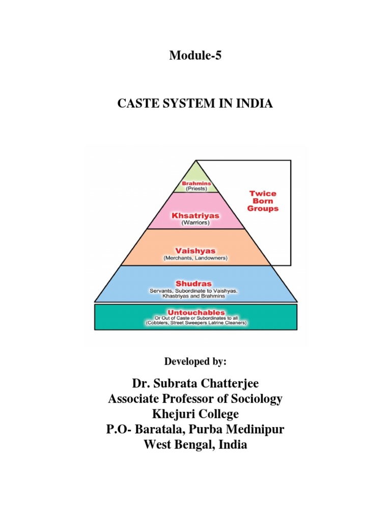 ANT 203 - Dominant Caste | PDF | Caste