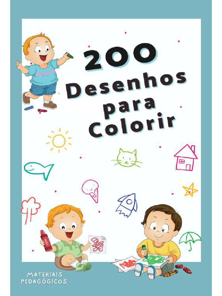 200 Desenhos para Colorir | PDF