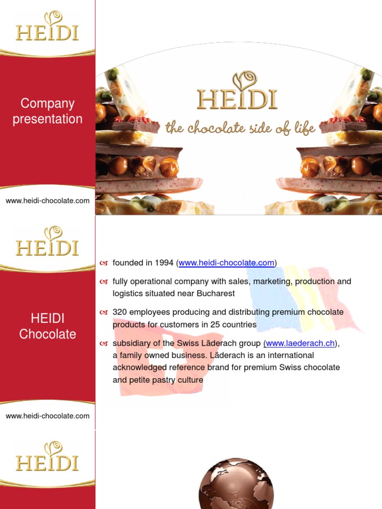 HEIDI Company Presentation 28feb2011 | PDF | Brand | Retail