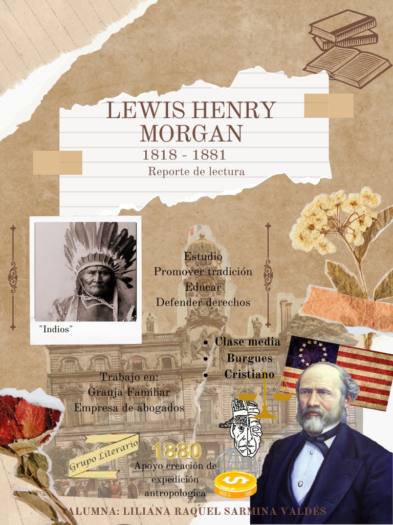 Lewis Henry Morgan. Reporte de Lectura | PDF | Sociedad | Antropología