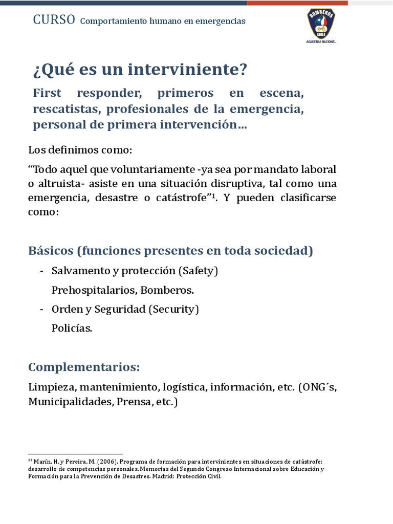 Intervinientes | PDF | Conceptos psicologicos | Sicología