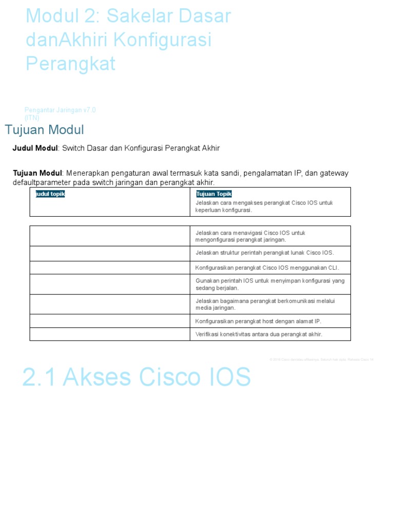 Salinan Terjemahan ITN Module 2 | PDF | Teknologi & Rekayasa