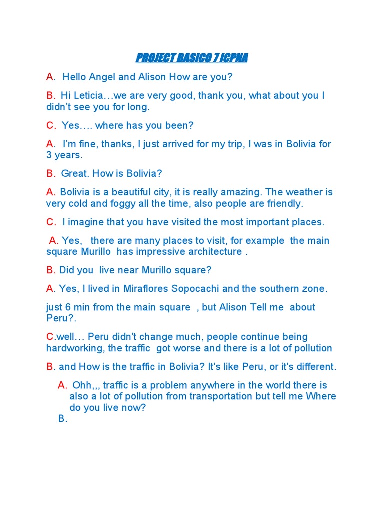 Project Basico 7 | PDF