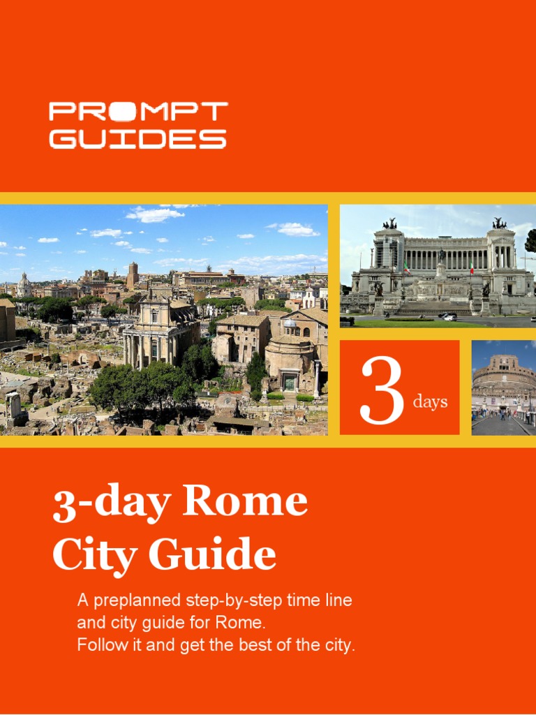 3-Day Rome PromptGuide v1.0 | PDF | Rome