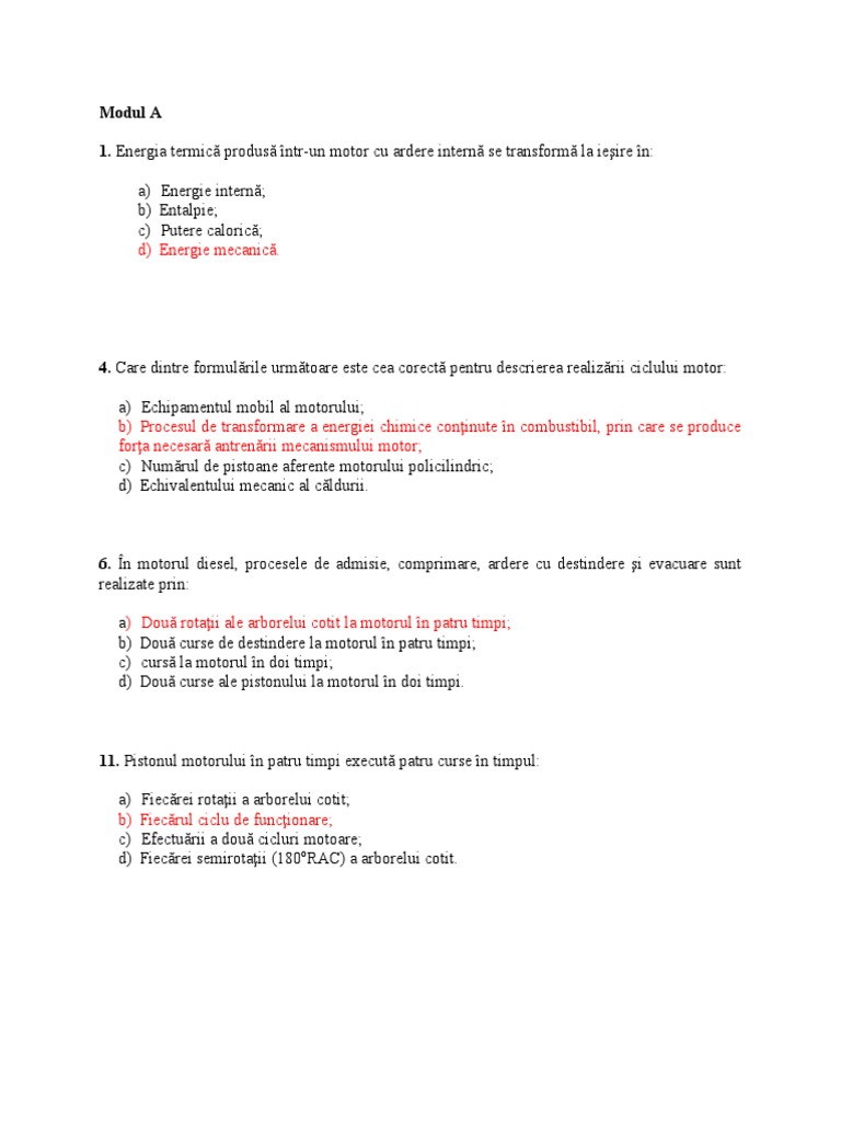 Module A, B, C, D | PDF