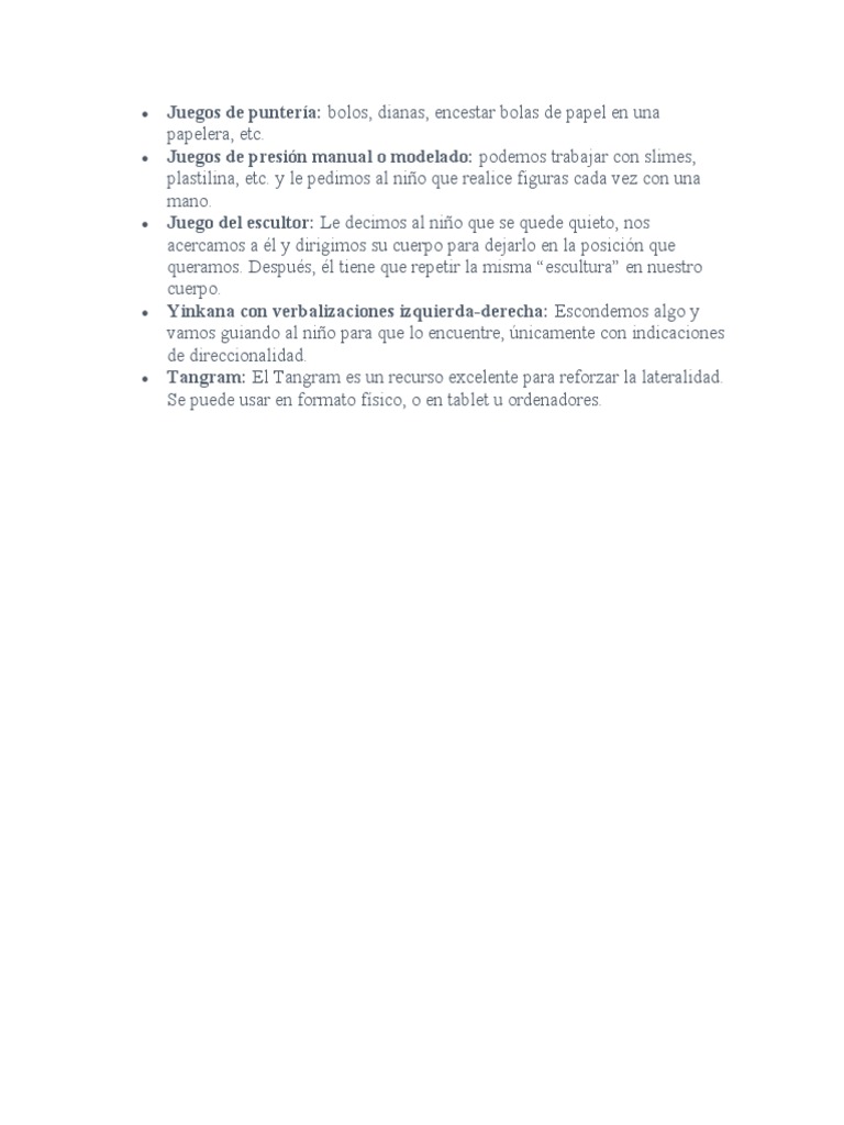 Lateralidad Cruzada | PDF