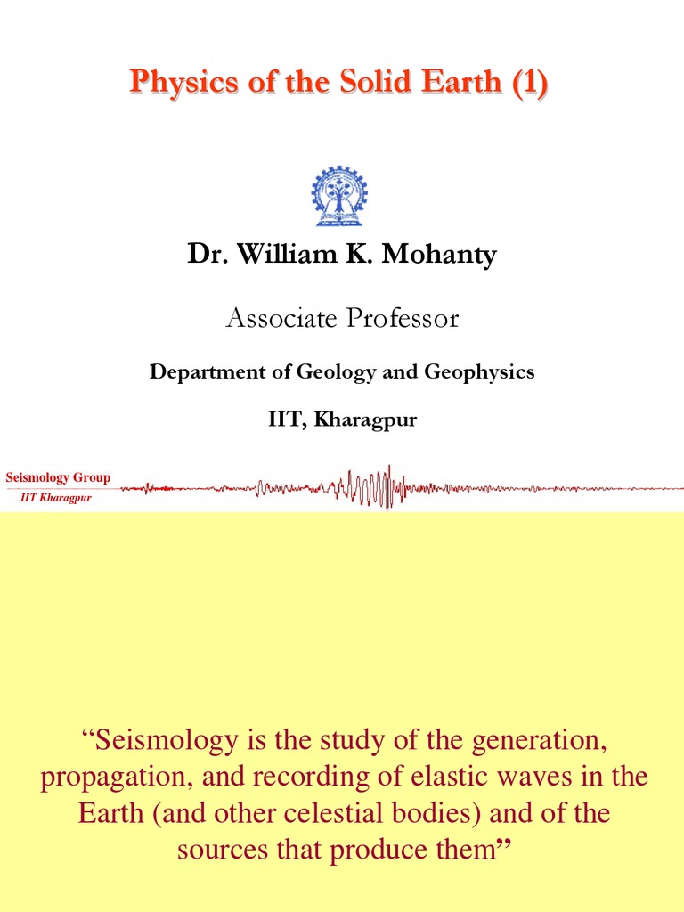 Elementary Seismology | PDF | Seismology | Earthquakes