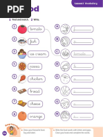 Year 1 Unit 4 Lunchtime | PDF | Lunch | Fruit