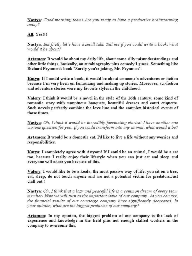 Brainstorming | PDF | Target Audience | Marketing